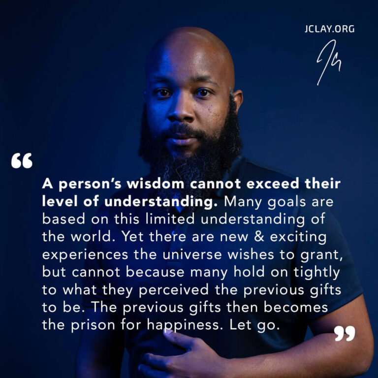 Inspirational Quote: Limited Understanding - JClay